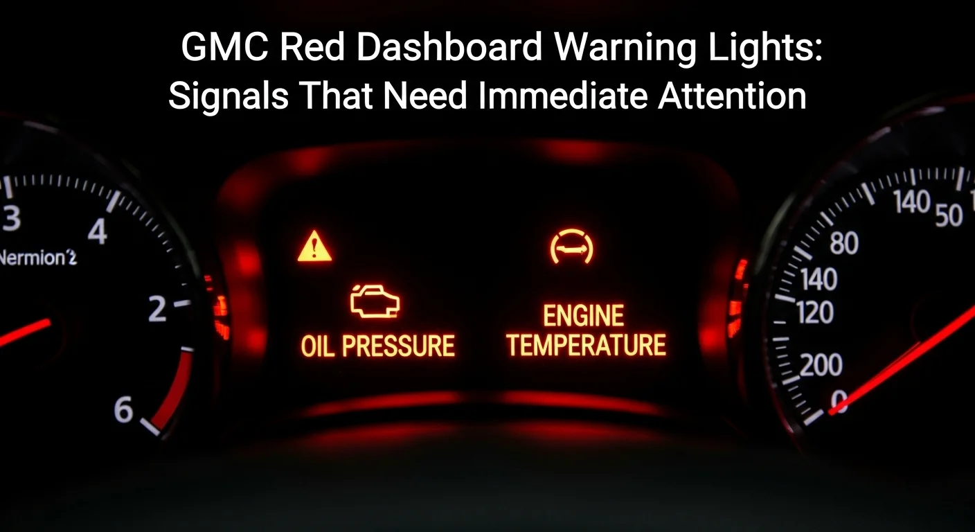 GMC Dashboard Warning Lights Explained (A Complete Guide)