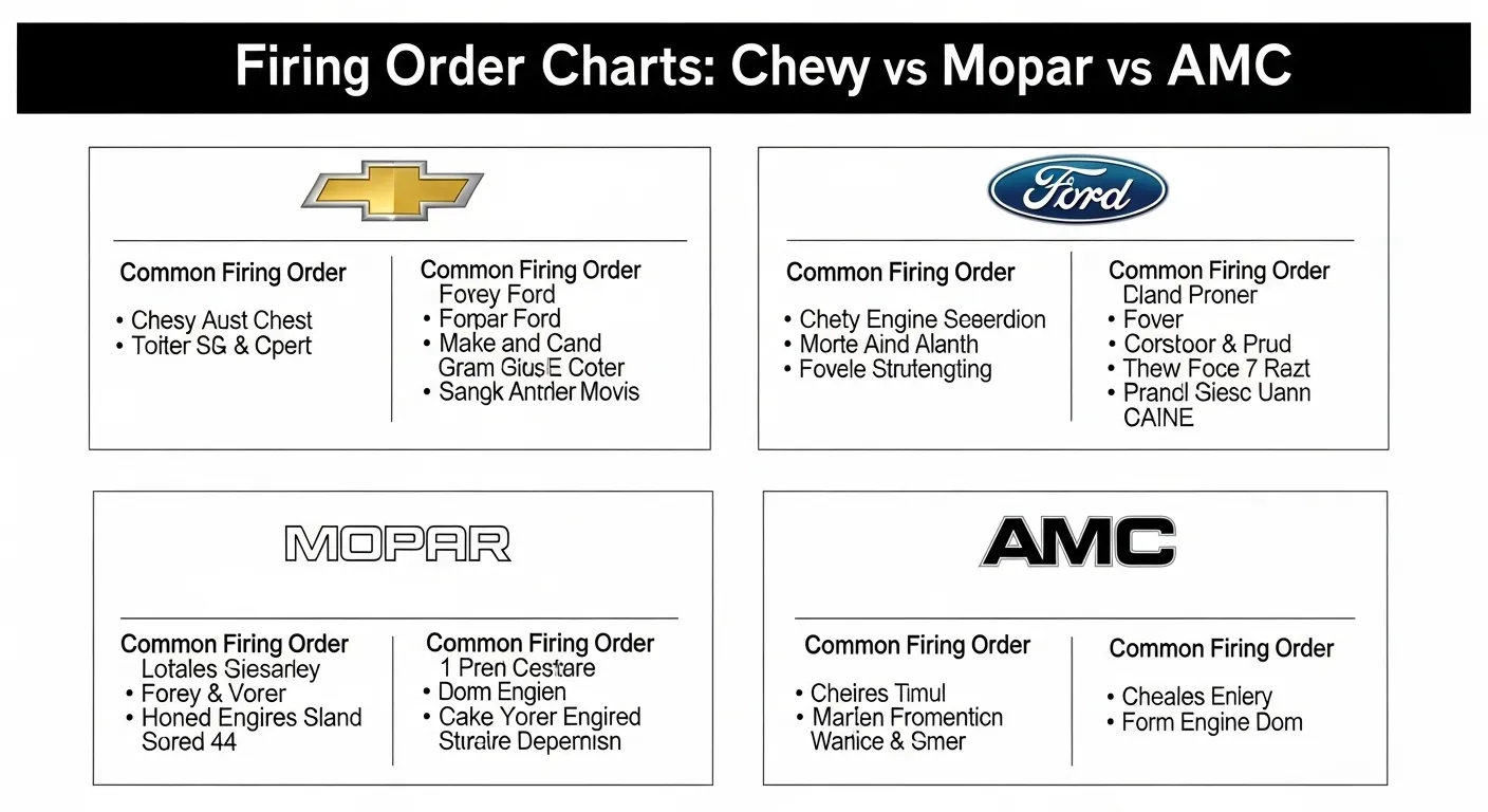 Chevy 4.3L V6 Firing Order & Cylinder Diagram Guide