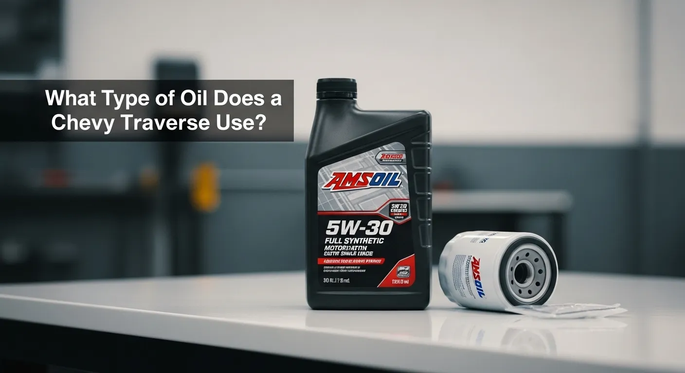 Chevy Traverse Oil Type, Capacity & Oil Change Guide