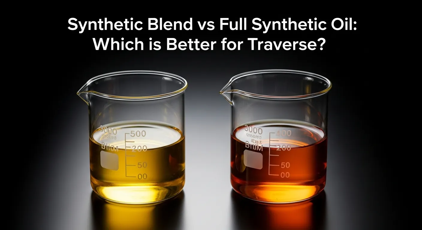 Chevy Traverse Oil Type, Capacity & Oil Change Guide